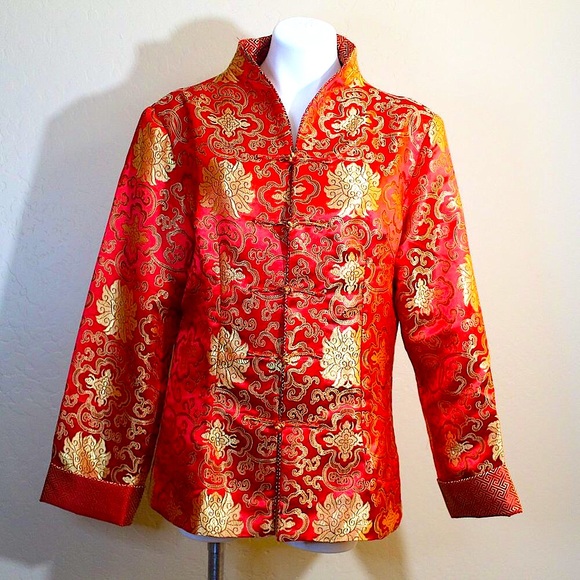 Lian Lin | Jackets & Coats | Asian Qipao Kimono Jacket | Poshmark
